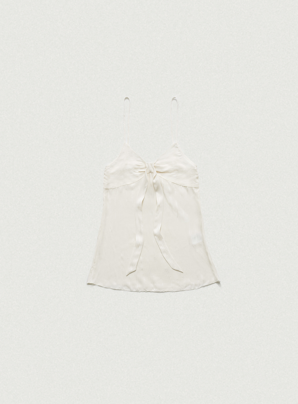 더바넷 Ivory B Logo Jacquard Silk Bustier [4월 말 순차 배송] - 위시버킷