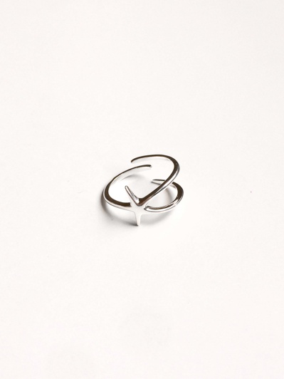COZYNIGHT [SILVER925] shooting star ring - 위시버킷