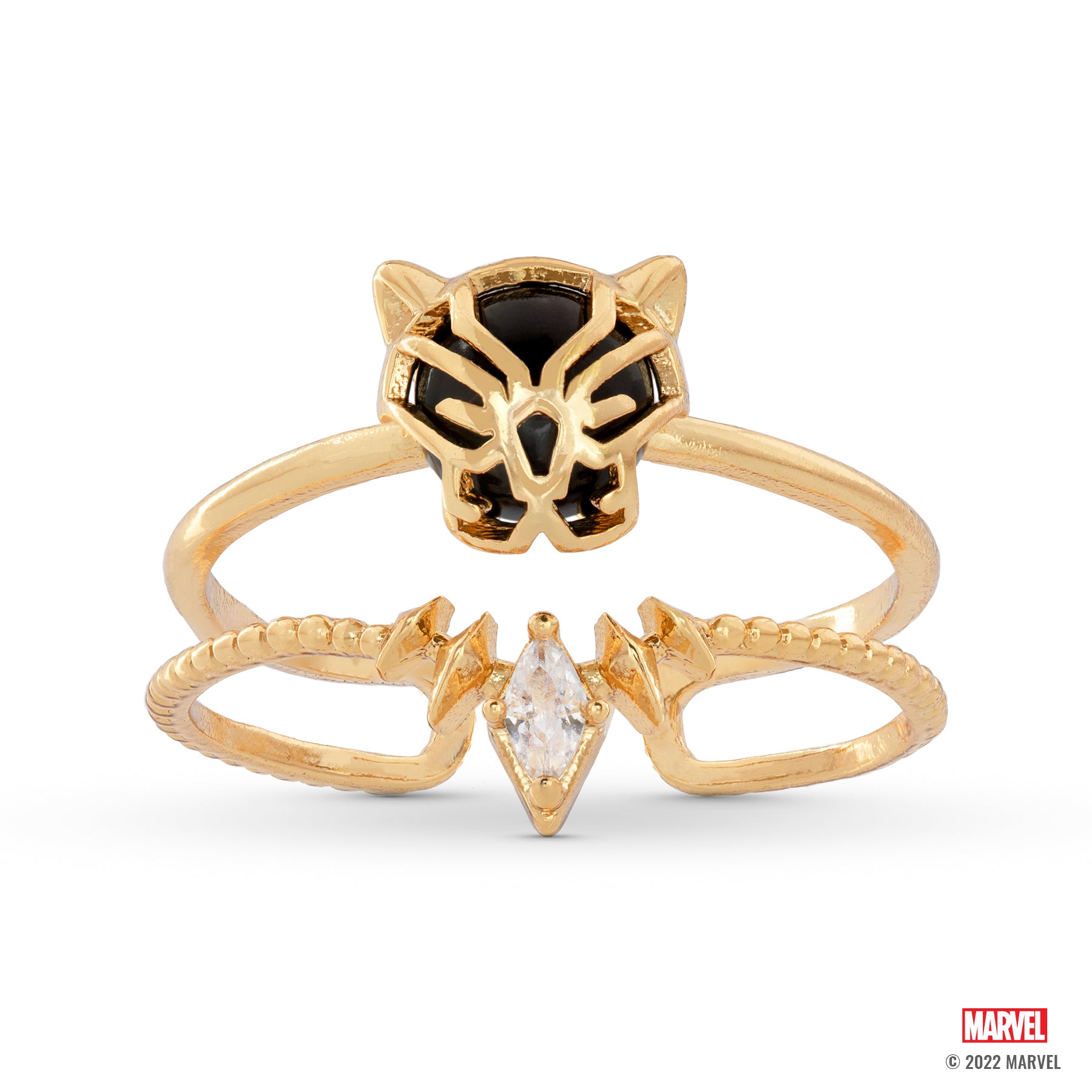 걸스크루 Marvel's Black Panther Ring - Gold / Adjustable - 위시버킷