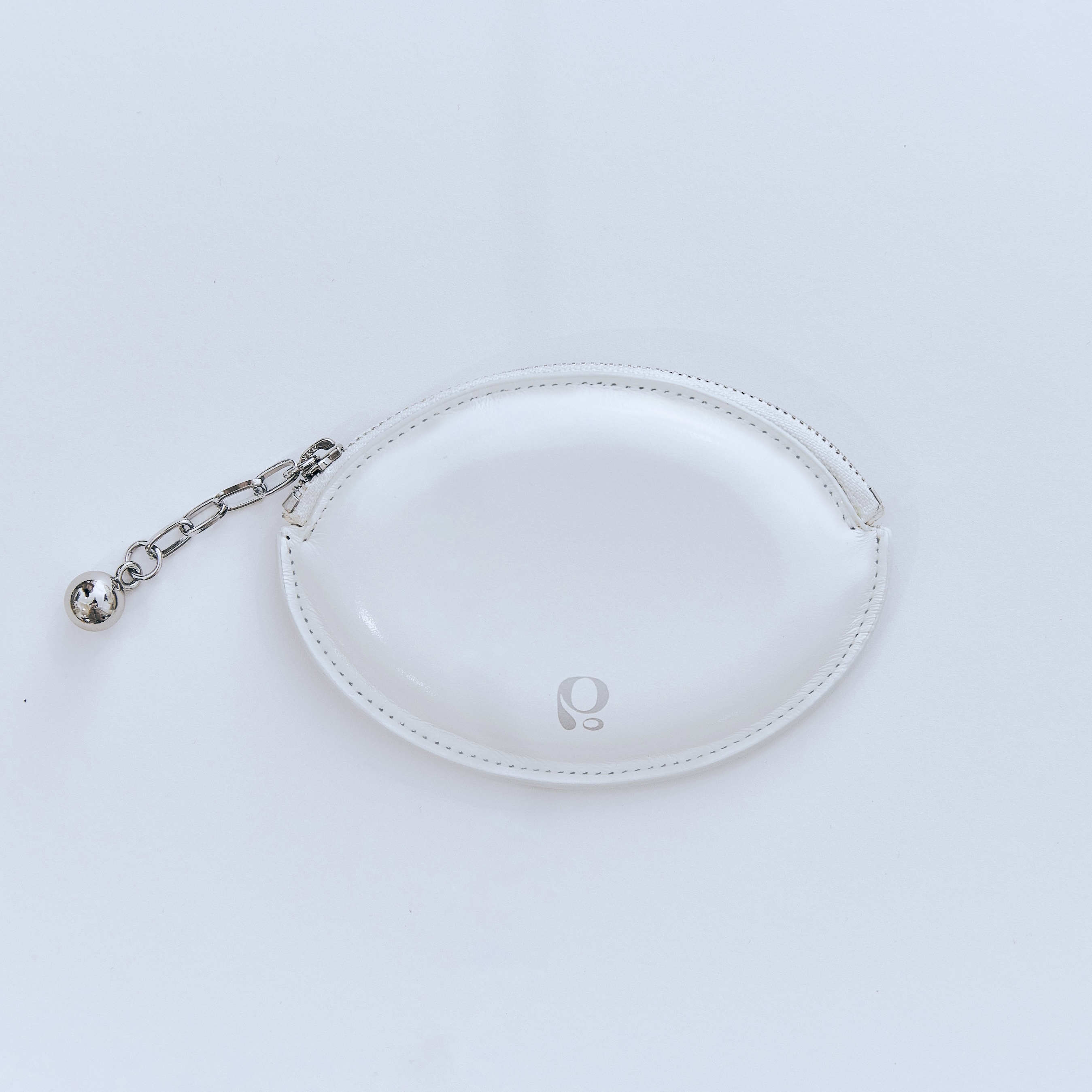 포이에 ball chain egg card wallet (white) - 위시버킷