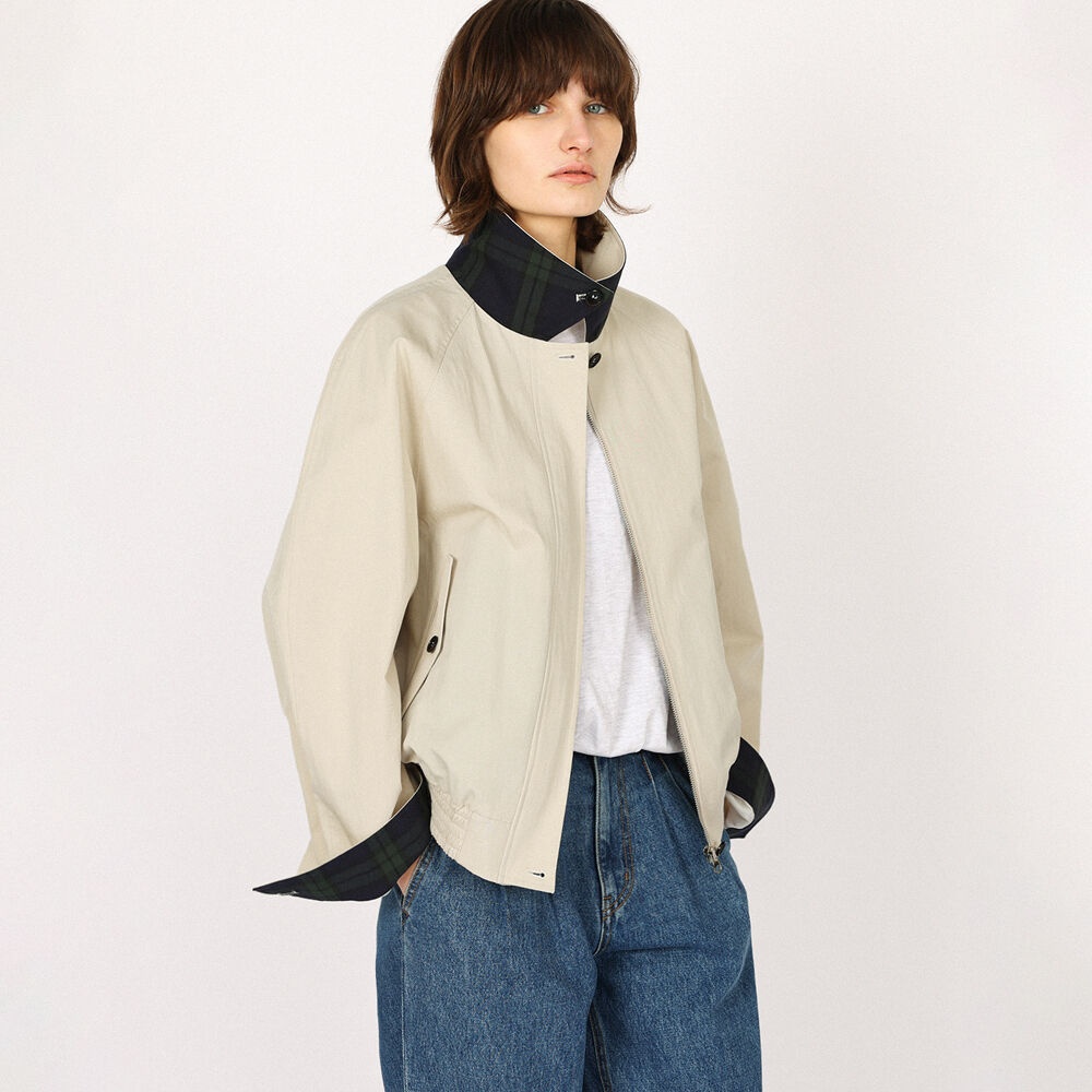 로우 [3rd_10/4 예약배송] Berlin jacket_beige - 위시버킷