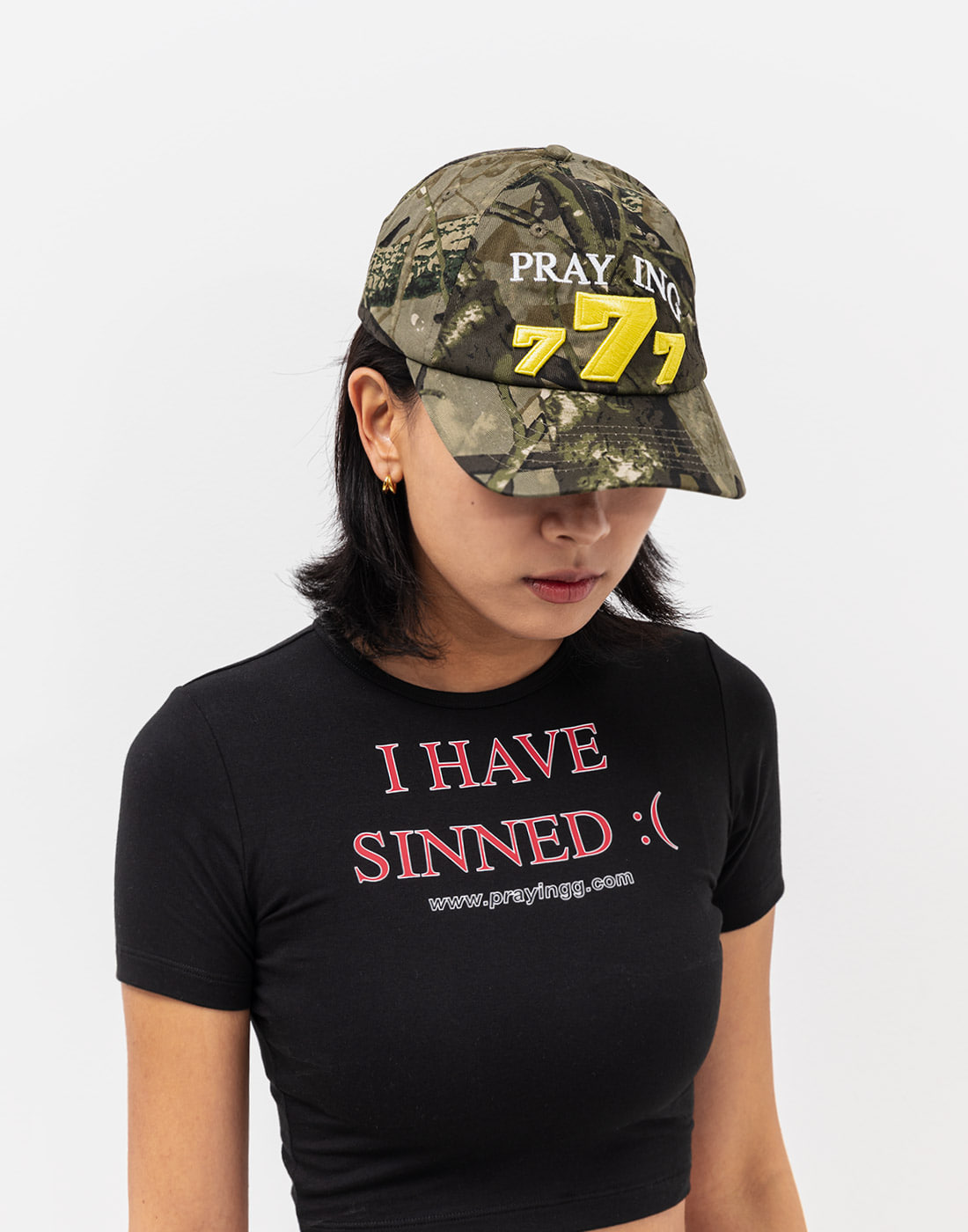 에이트디비젼 777 Hat (Camo) - 위시버킷