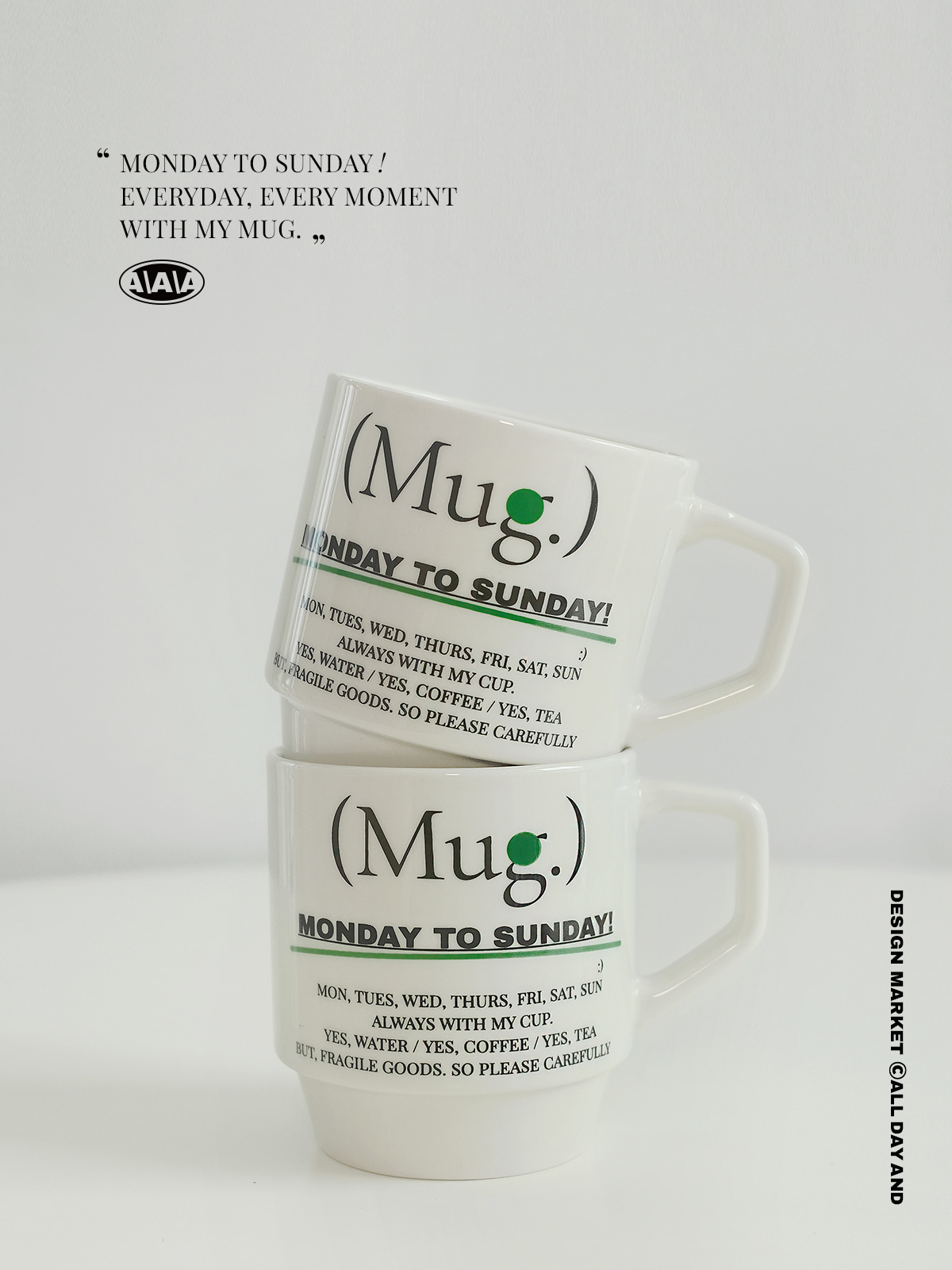 ALL DAY AND 위크 머그컵_WEEK MUG - 위시버킷