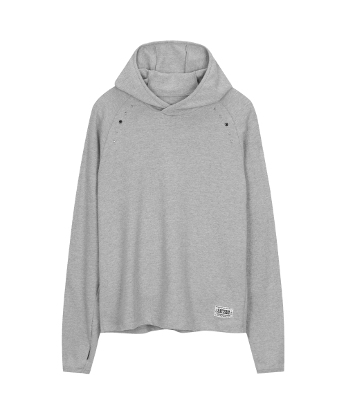 가터갤러리 GEM TERRY THIN HOODIE_GY - 위시버킷