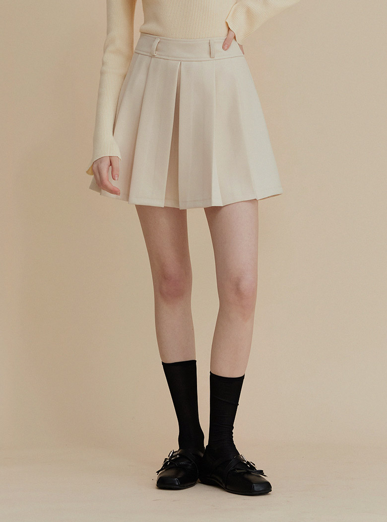 트위 트위 [25SS🌷/지안'pick]폴링 핀턱 미니 스커트 - 위시버킷