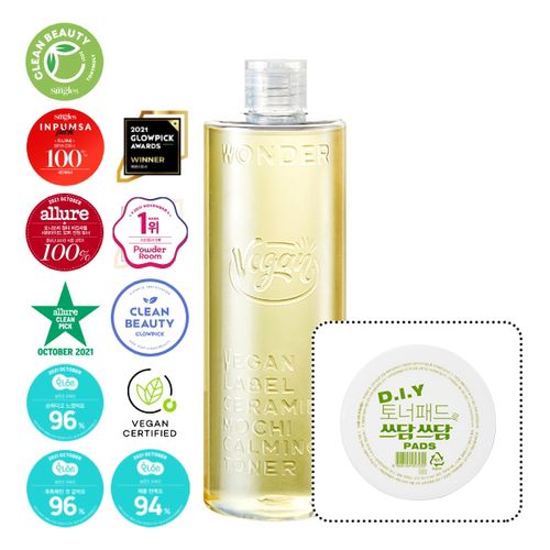 토니모리 원더 비건 라벨 세라마이드 모찌 진정 토너 500ml 대용량 위시버킷