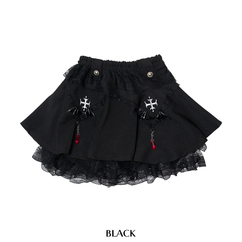 ACDC RAG Vampire スカート - BLACK / ONE SIZE - 위시버킷