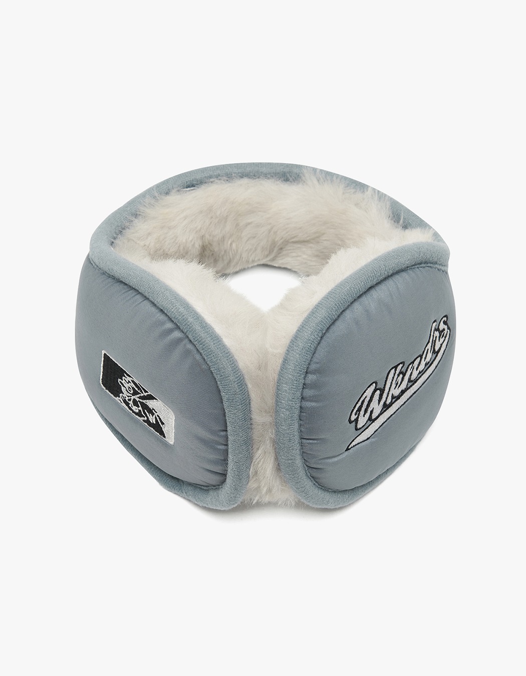 위캔더스 Puffer Ear Muffs - Grey - 위시버킷