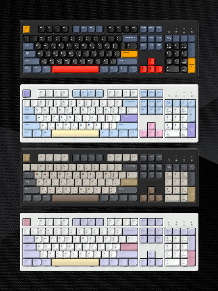 한성컴퓨터 TFG Cloud CF 3모드 듀얼 가스켓 저소음 기계식키보드 (저소음 토독뽀송/동그리/대용량배터리) - 위시버킷