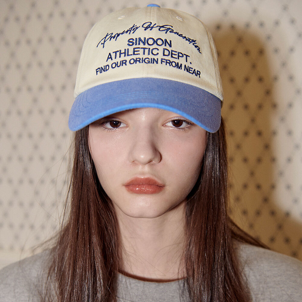 시눈 SINOON ATHLETIC LOGO CAP - 위시버킷