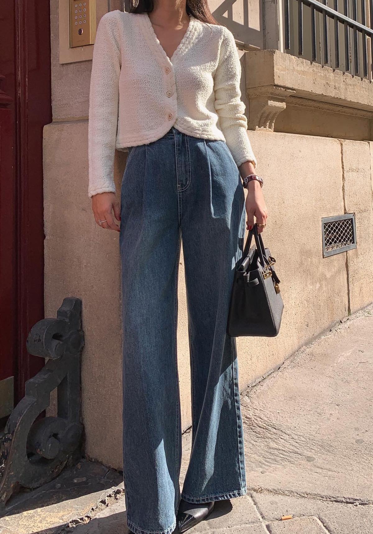 썸제이 로프 가디건(2col) - 위시버킷