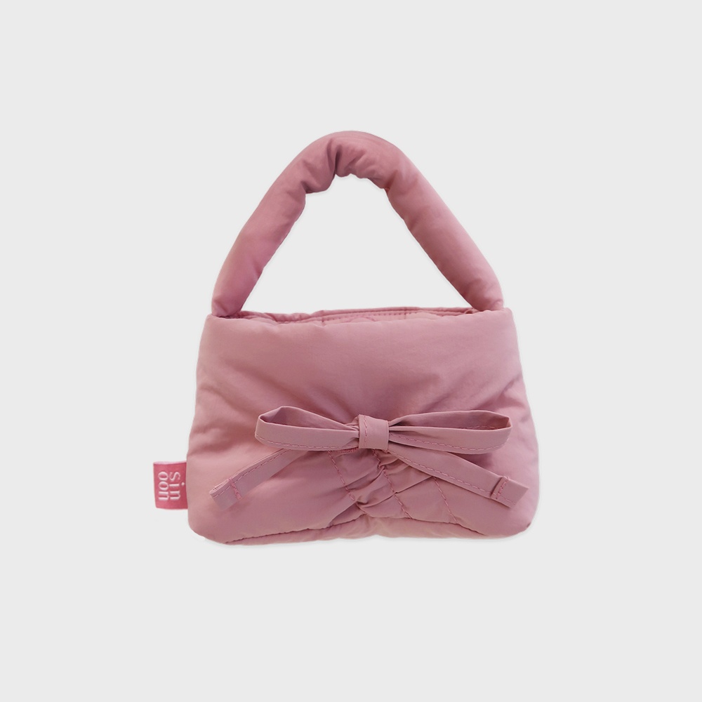 시눈 SMORE PADDING BAG KEYRING (PINK) - 위시버킷