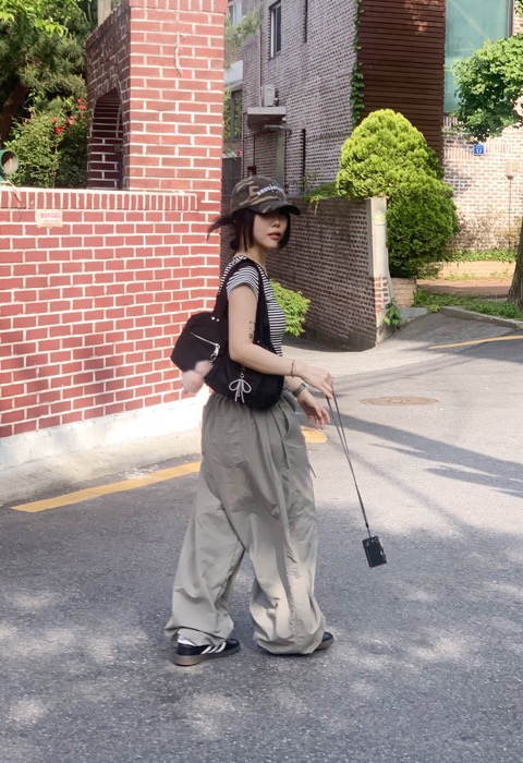 나의나인 camo cap [2c] - 위시버킷