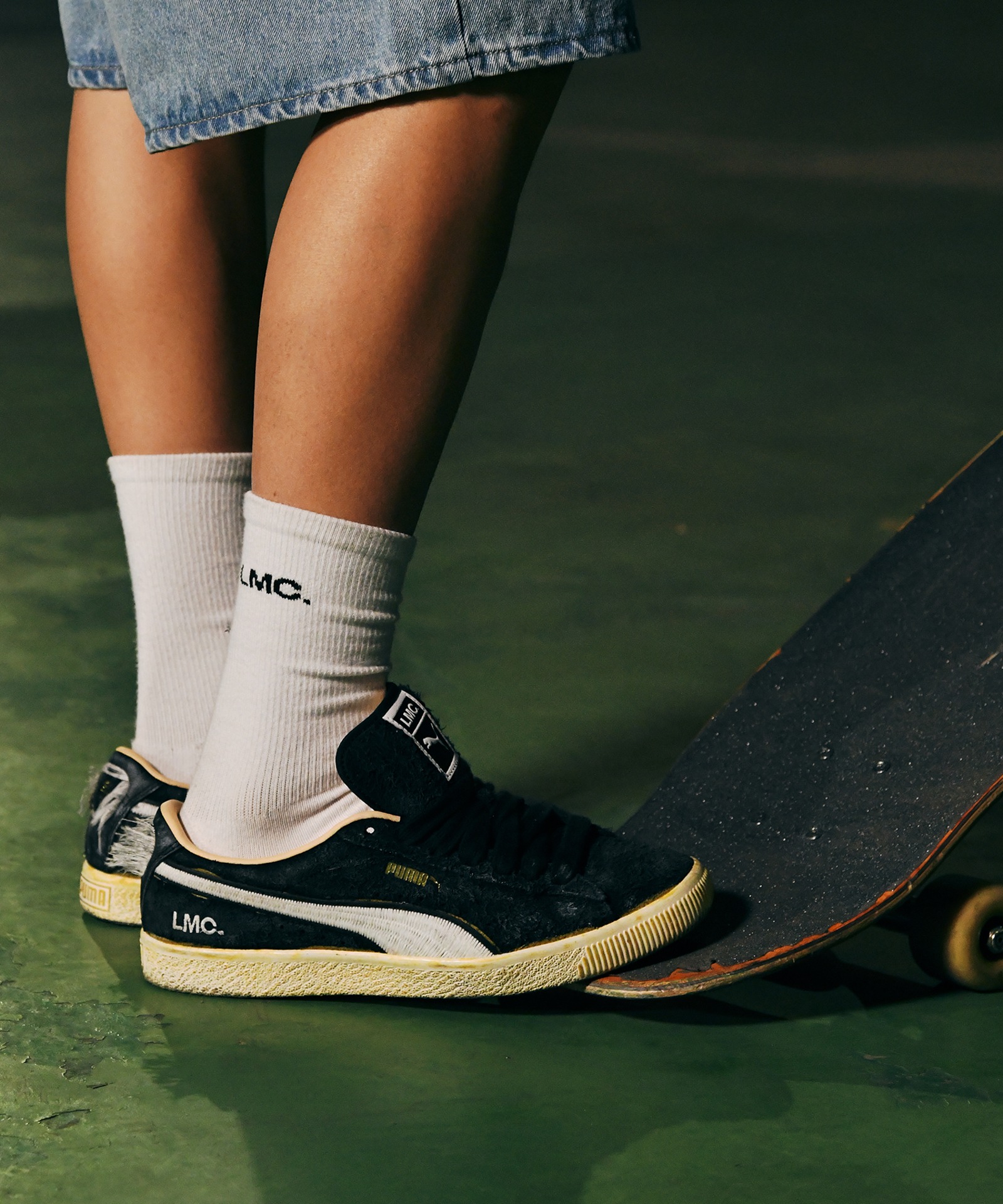 엘엠씨 PUMA X LMC SUEDE VTG LMC black - 위시버킷