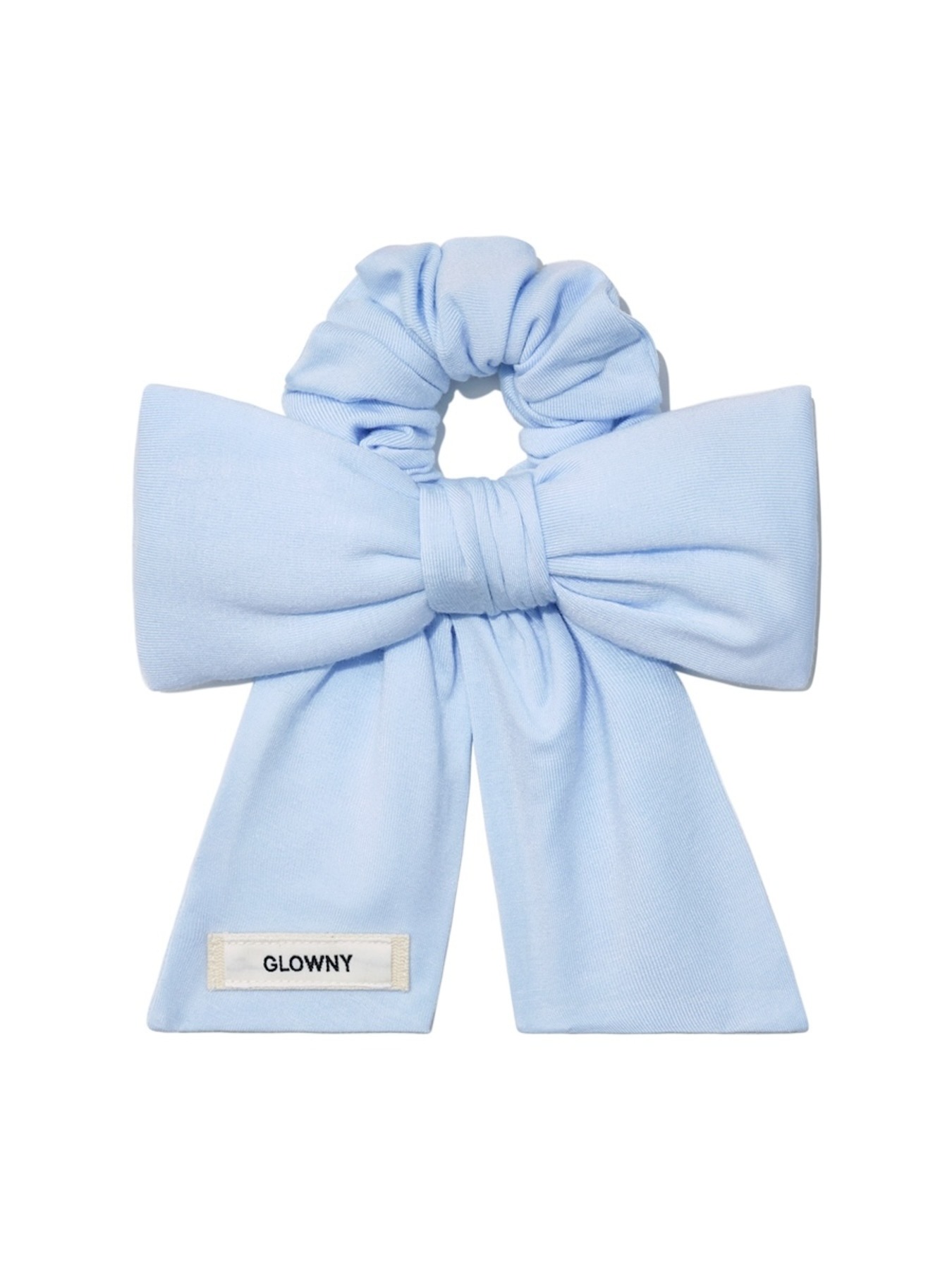 글로니 BOW SCRUNCHIE (BABY BLUE) - 위시버킷