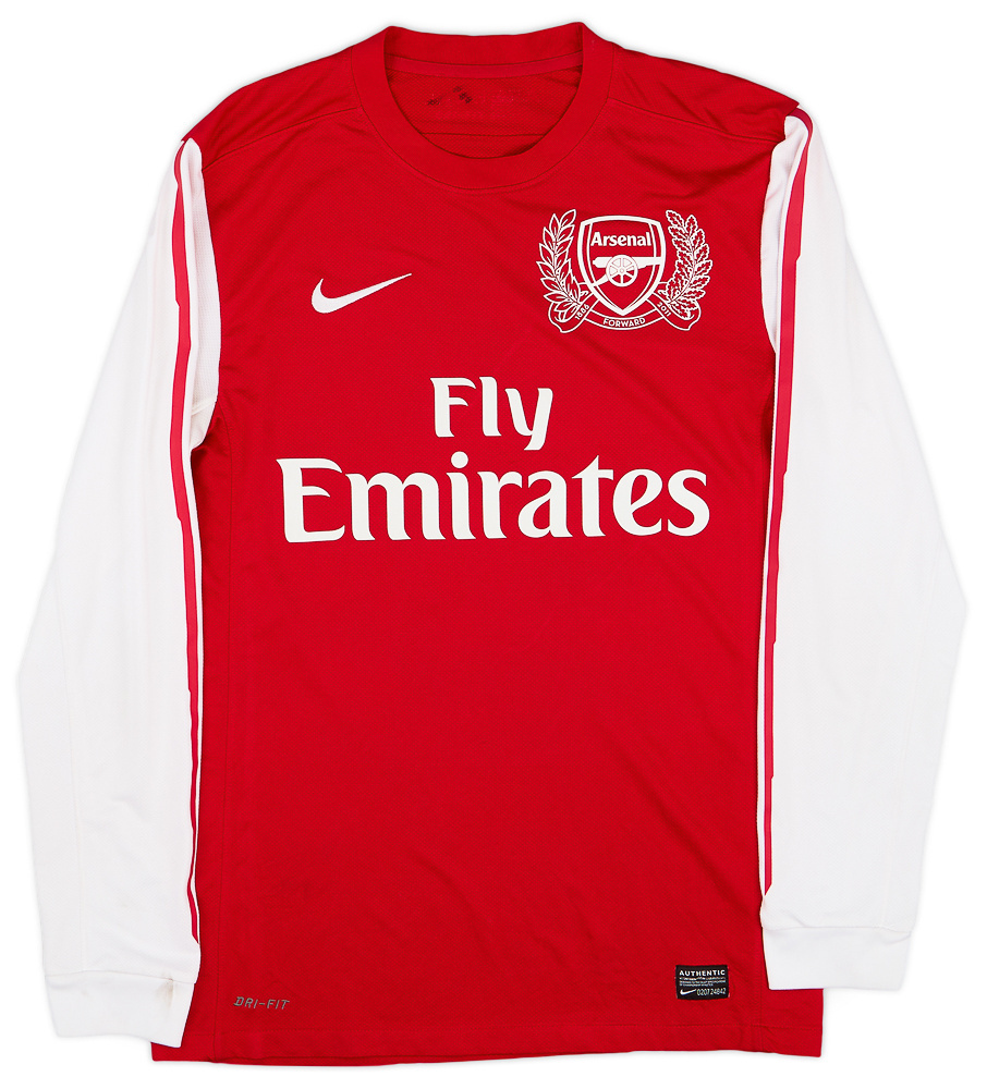 나이키 2011-12 Arsenal Home L/S Shirt - Very Good 6/10 - (S) - 위시버킷