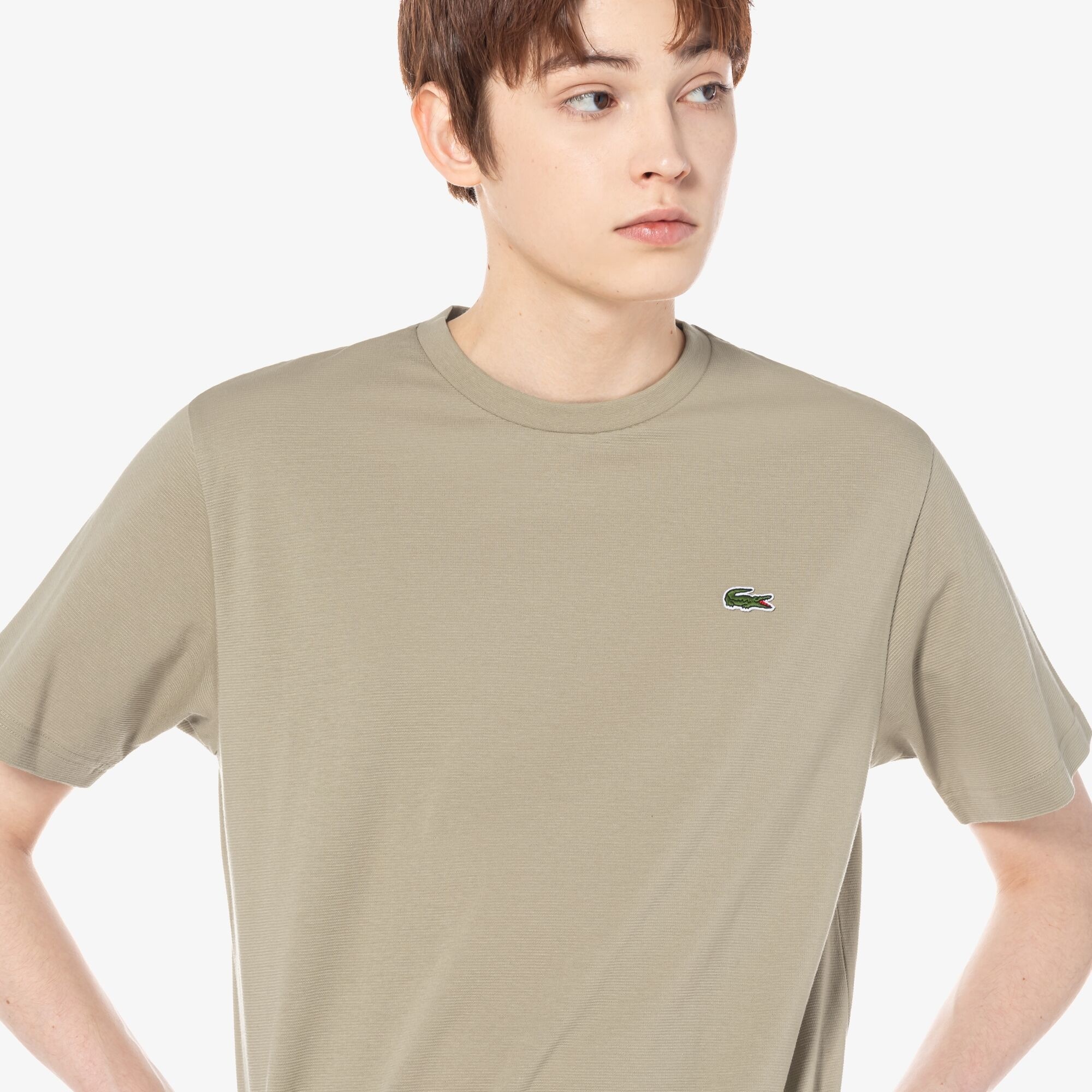 라코스테 공용 베이직 반팔 티셔츠 TH748E-53G CB8 - 위시버킷