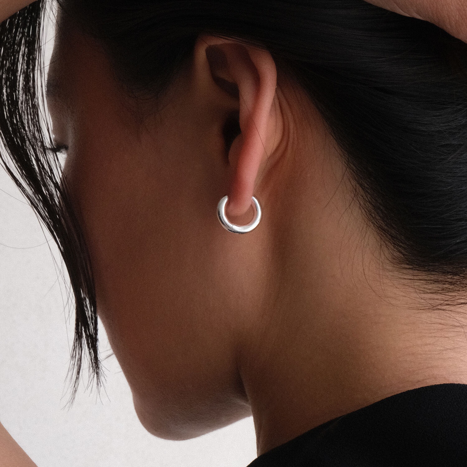 어나더레이어 Easy Earring (silver925) - 위시버킷