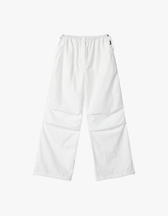 레스트앤레크리에이션 RR Logo String Pants - White - 위시버킷