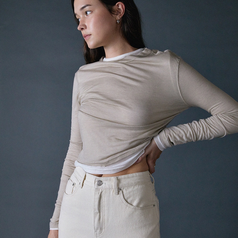 어그스트 soft layerd tee (2color) 2차 - 위시버킷