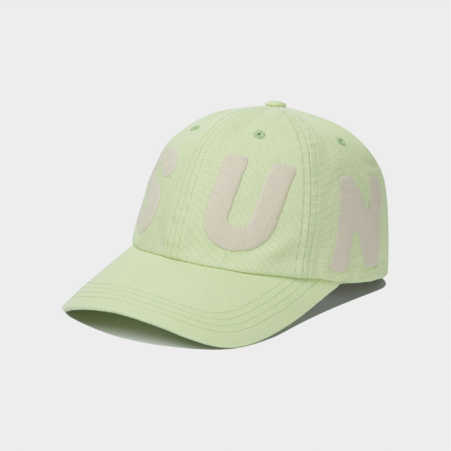 썬러브 Capital Cap Light Green - 위시버킷
