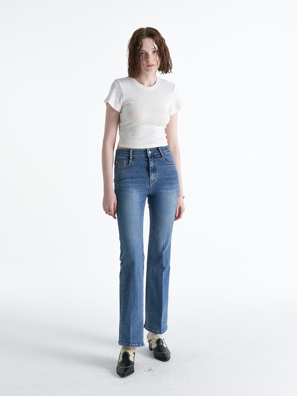 엘런아크 BEST // SLIM SPAN BOOTSCUT PT_MEDIUM INDIGO - 위시버킷