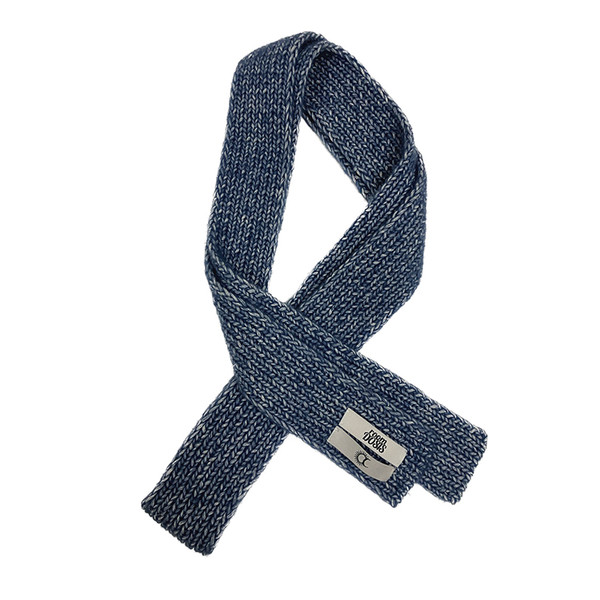 ROOMDOSIS HANDMADE KNIT MUFFLER (multi navy) - 위시버킷