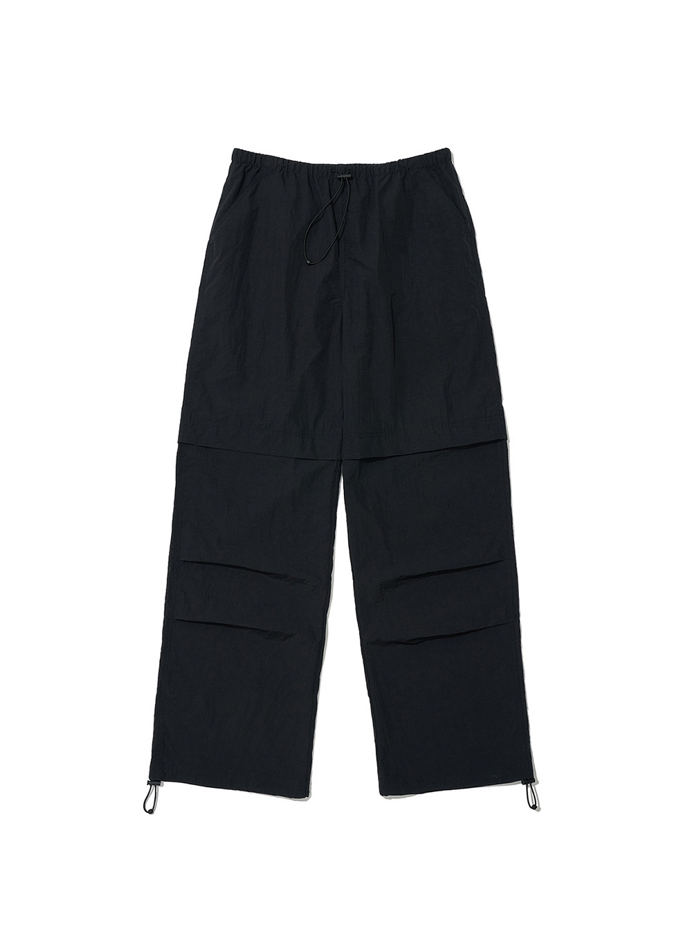 파르티멘토 [WOMEN] STRING PARACHUTE PANTS_BLACK - 위시버킷