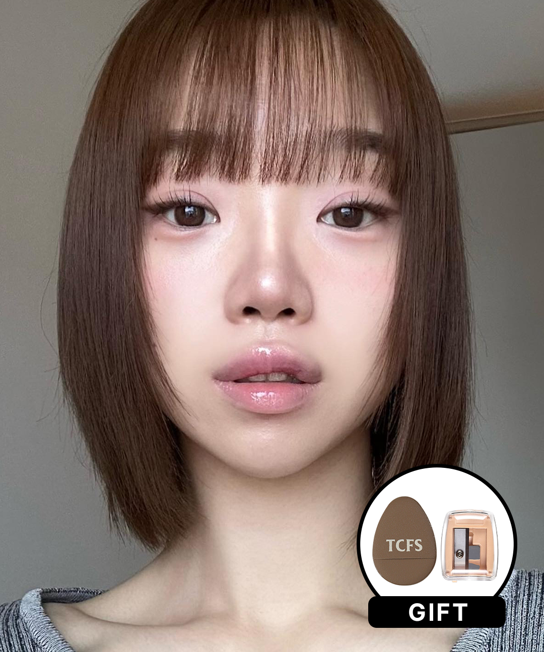 투쿨포스쿨 바이로댕 듀얼 컨투어 스틱 프로타주펜슬 샤프너 핑거퍼프 증정 위시버킷
