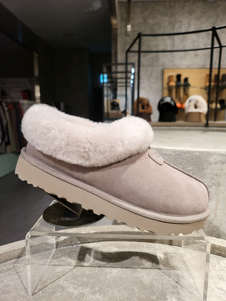 어그 [UGG]23FW 타제트 퍼 카라 스웨이드 슬립온 슈즈 TAZZETTE(1663303517) - 위시버킷