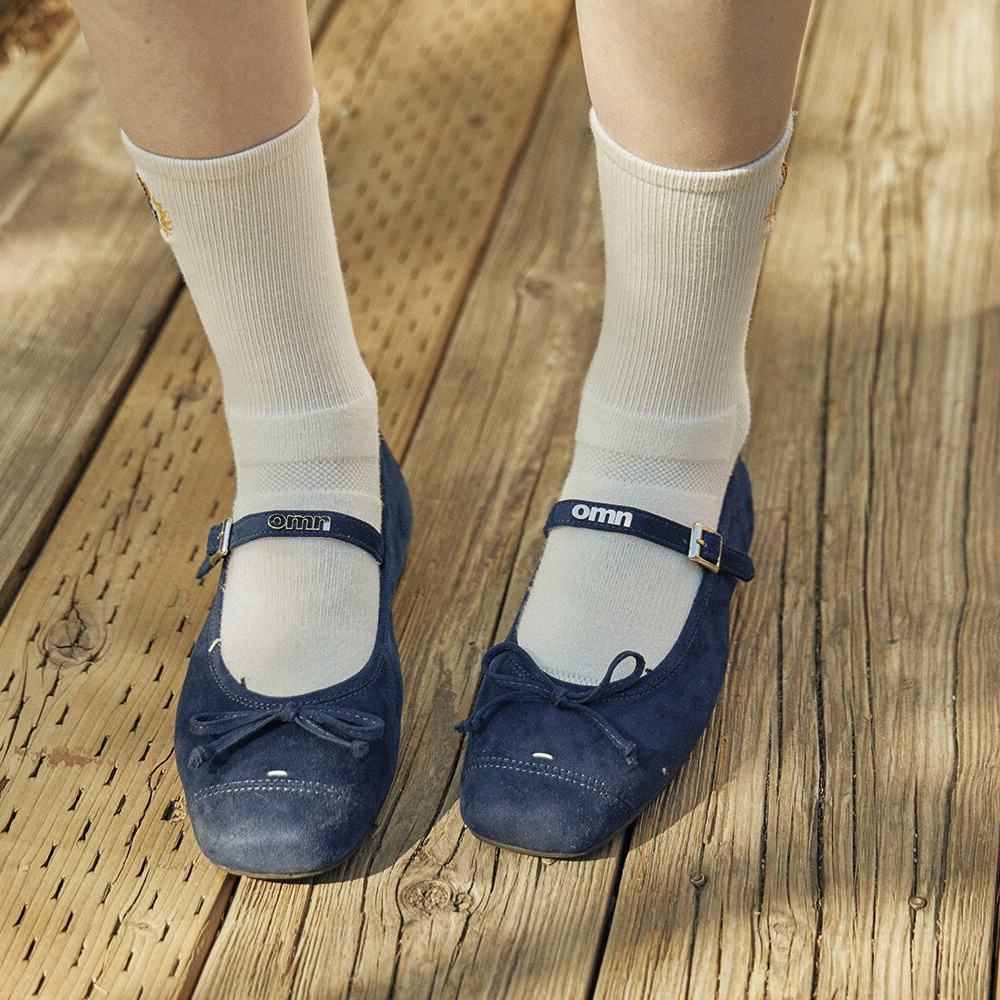 옴니포턴트 omn flat shoes[navy] - 위시버킷