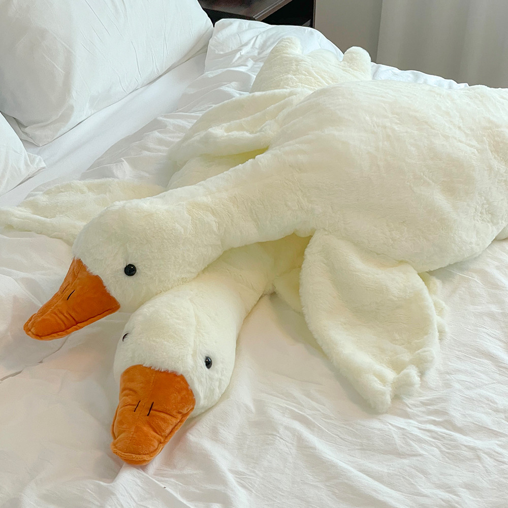 진심디자인 진심디자인 나른한 오리 인형 애착인형 아기 유아 출산선물 동물인형 대형인형 장난감 봉제인형 - 위시버킷