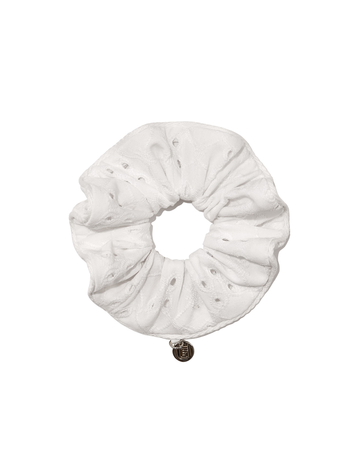 글로니 CHARM SCRUNCHIE (WHITE) - 위시버킷