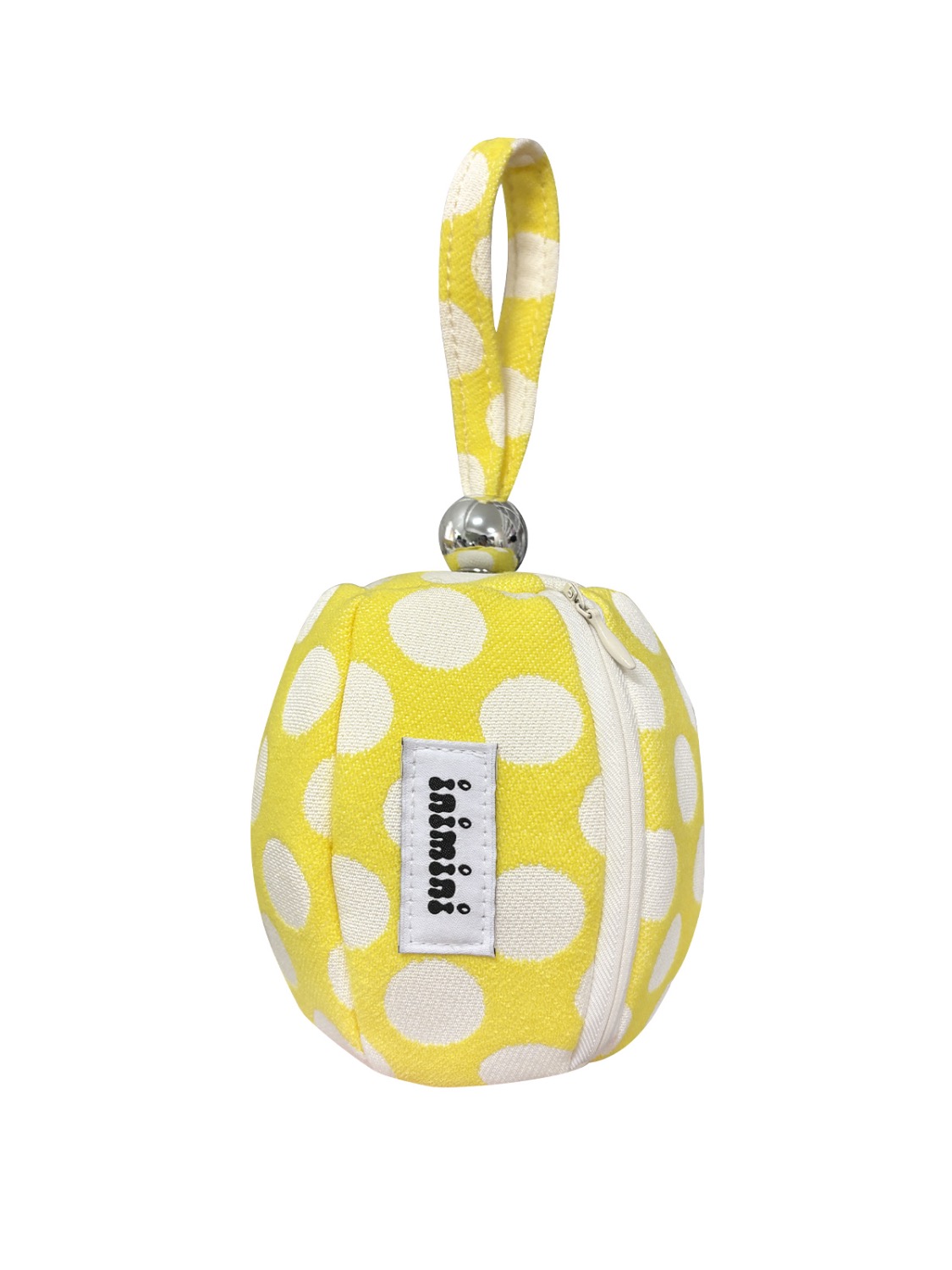 이니미니 inimini 'O\' pouch yellow dot - 위시버킷