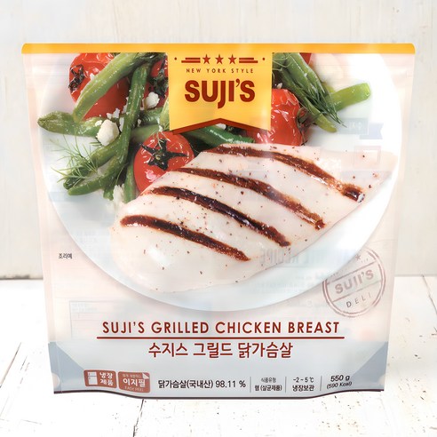 수지스 수지스 그릴드 닭가슴살 (냉장), 550g, 1개 - 간편닭가슴살 | 쿠팡 - 위시버킷