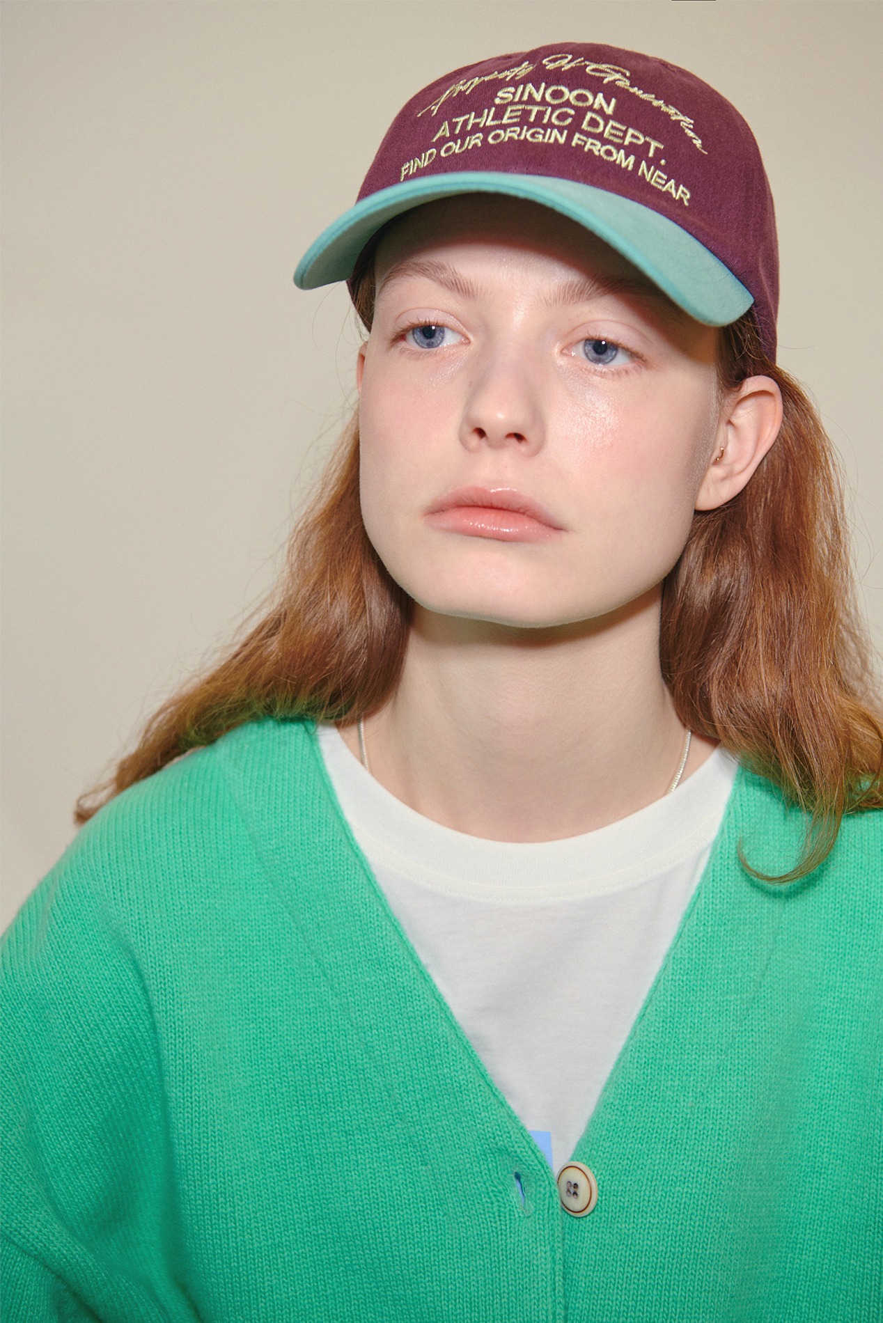 시눈 SINOON ATHLETIC LOGO CAP - 위시버킷