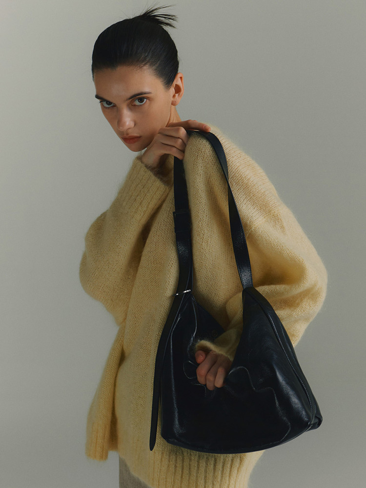 분크 [vunque][고민시 PICK] Perfec Button Up Soft Hobo S (퍼펙 버튼 업 소프트 호보 스몰)_5colors - 위시버킷