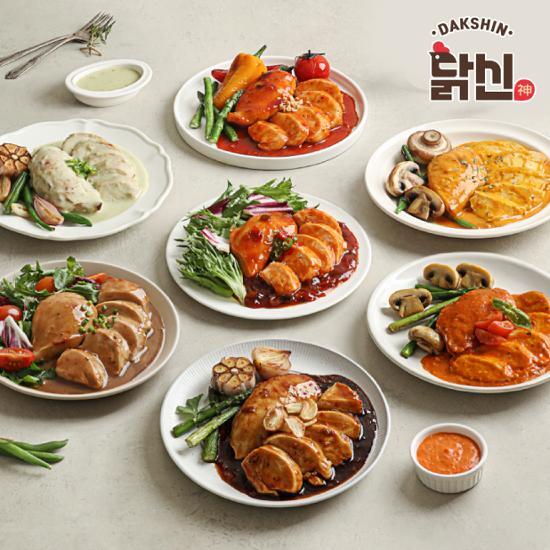 다신샵 다신 닭신 소스 닭가슴살 7종 중 택1 5개입(핫양념치킨, 청양마요, 깐풍치킨 등) - 위시버킷