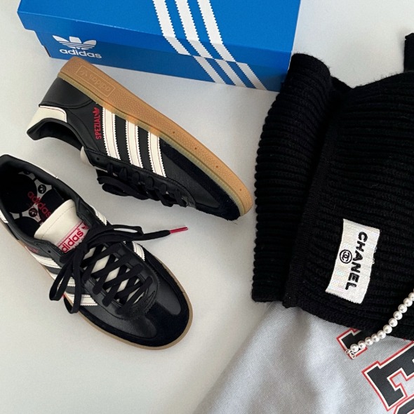 스니커아이즈 [해외]아디다스 핸드볼 스페지알 코어 블랙 JH6397 - 위시버킷