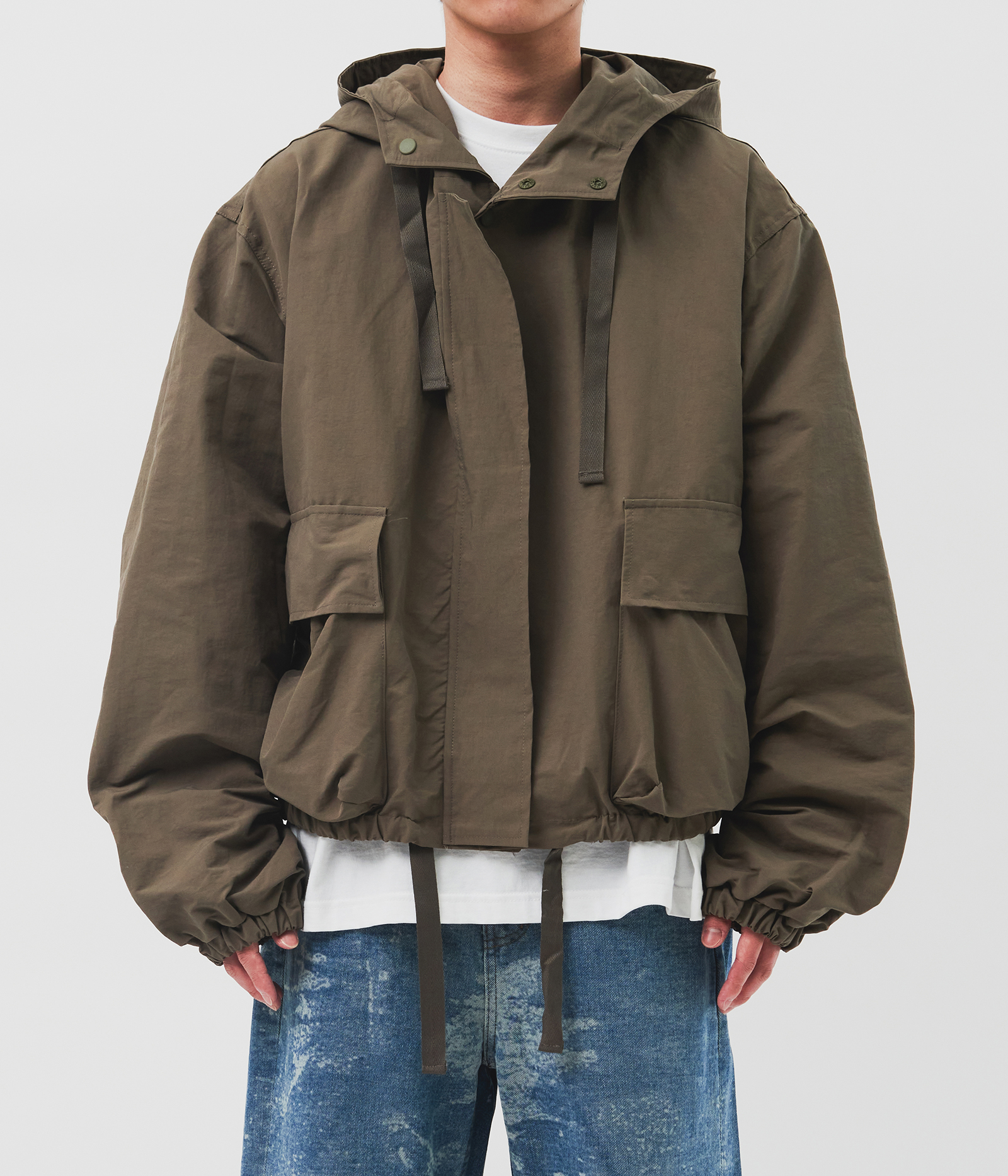 하이파이펑크 Rost Big Pocket Jumper (3color) - 위시버킷