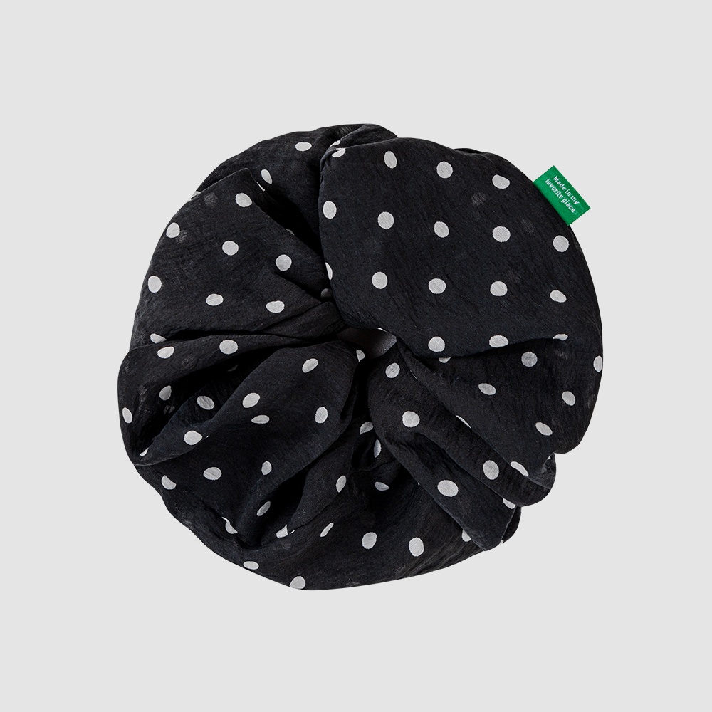 노컨텐츠 84. Dot scraunch _ Black - 위시버킷