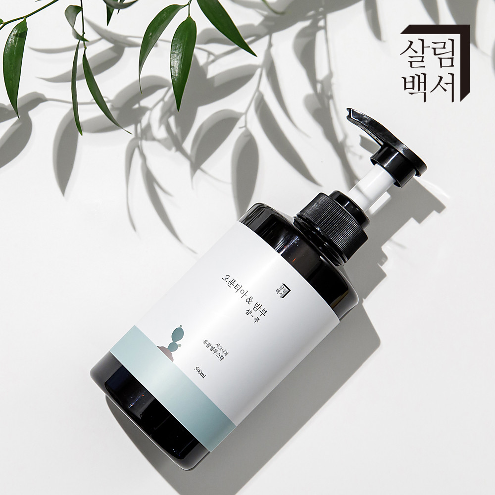 살림백서 1+1 살림백서 천연 지수81% 샴푸 500ml 약산성 퍼퓸 향기좋은 사춘기 청소년 초등학생 지성 두피 정수리냄새 ...