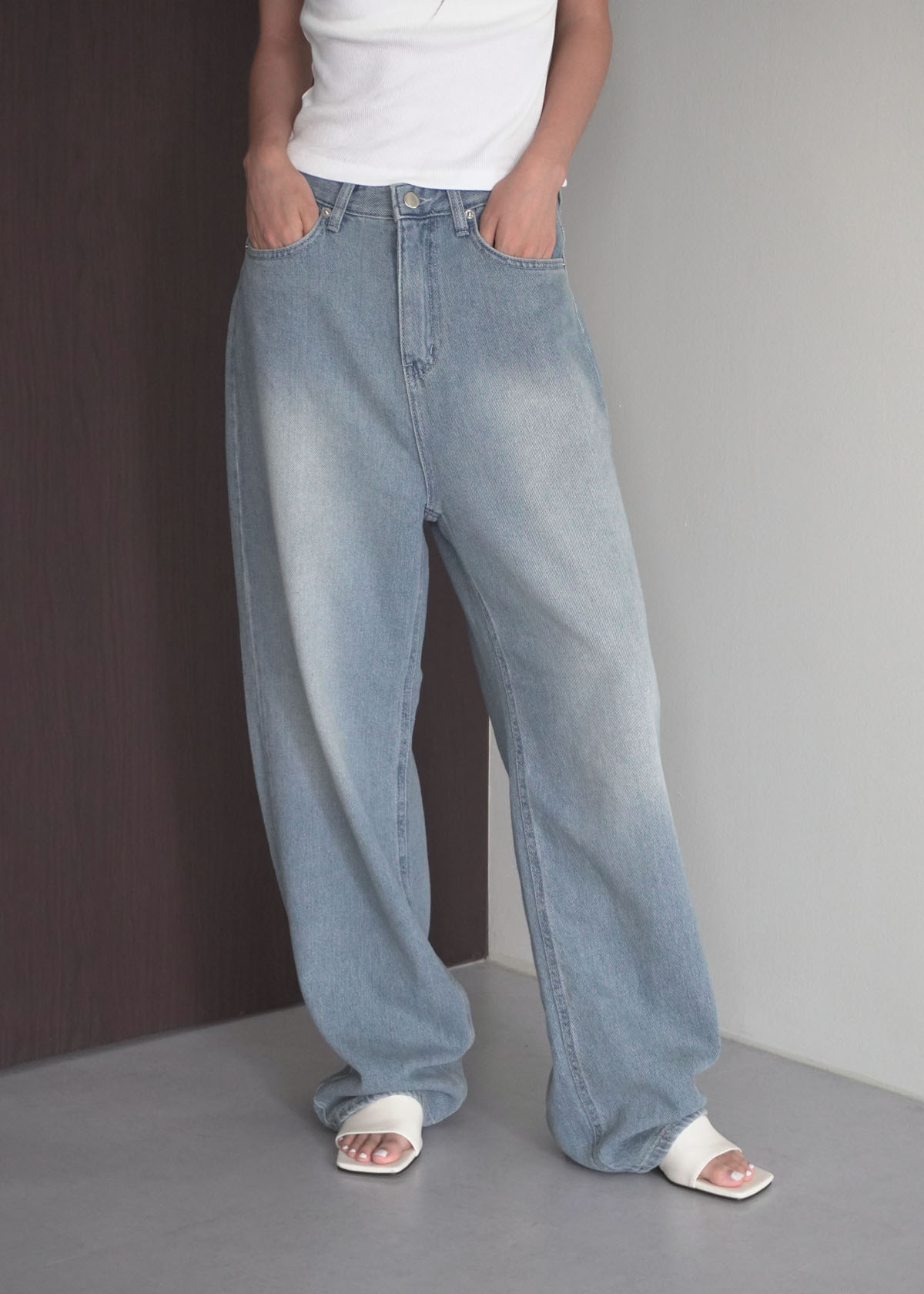 랩트 RAPT Fresh Wide Blue Denim (2c) - 위시버킷