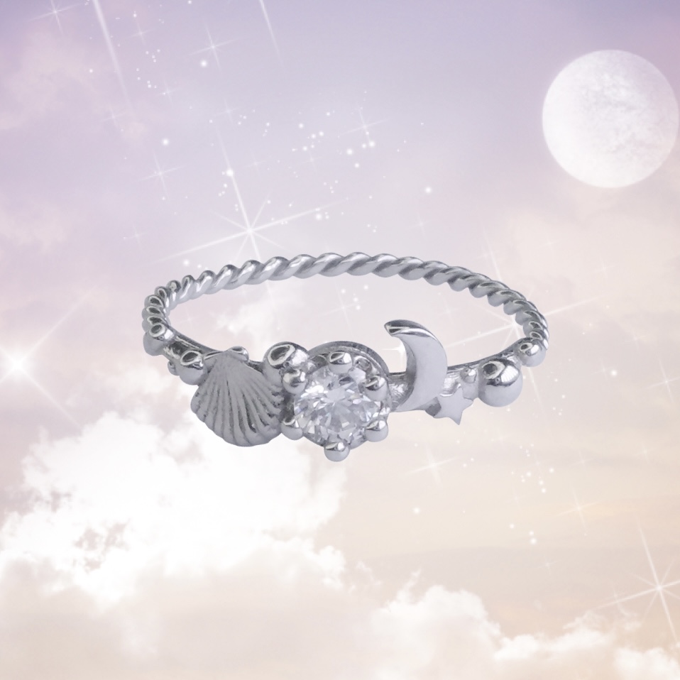 투모로우오브젝트 23SS. cloudy breeze. ring 07 - 위시버킷