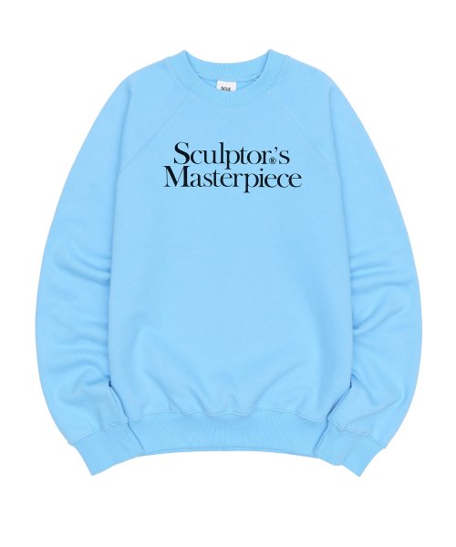 스컬프터 Masterpiece Reglan Sweatshirt Blue - 위시버킷