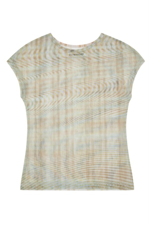 오들리워크샵 Sweet Sorrow Mesh Tee (Restocked) - 위시버킷