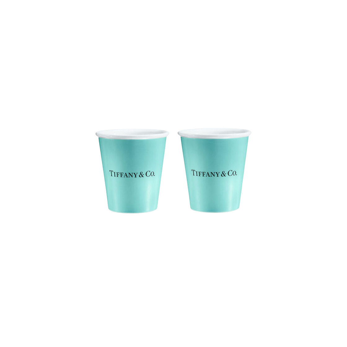 티파니앤코 Tiffany & Co. Everyday Objects Tiffany Coffee Cups (Set of 2) - 위시버킷