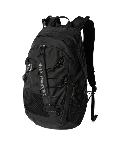 디스이즈네버댓 SP-Logo Field Backpack 28 Black - 위시버킷