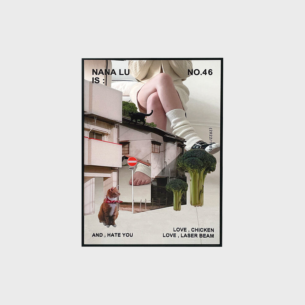 포식스먼스 [29CM 단독] nana poster mirror - 위시버킷