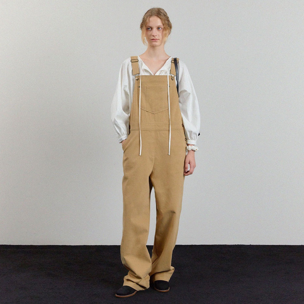 틸버 Vintage Overall Pants Beige - 위시버킷